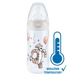 Butelka dla niemowląt NUK First Choice Plus Disney Kubuś Baby Bottle 300ml z wskaźnikiem temperatury