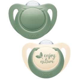 Uspokajający smoczek silikonowy NUK for Nature